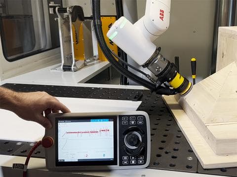 Automation of sanding and polishing with ABB cobots - ABB